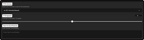 Text To Speech Tts Applio