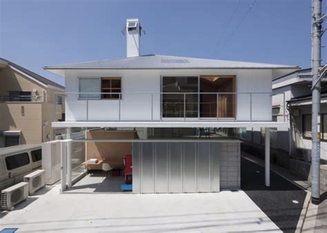 House In Kawanishi By Tato Architects With Hipped Roof And Stilts
