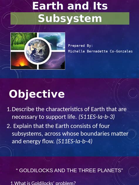 Earth And Its Subsystem Pdf