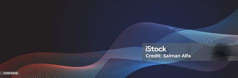 추상적인 진한 파란 검은 물결 흐르는 배너 배경 디자인 벡터 일러스트레이션 흐르는 입자 파동 동적 모션 스트림 디지털 기술 곡선