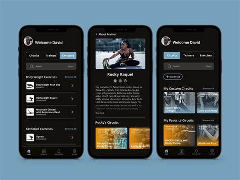 Circuits App Ui Visual Design Wnw