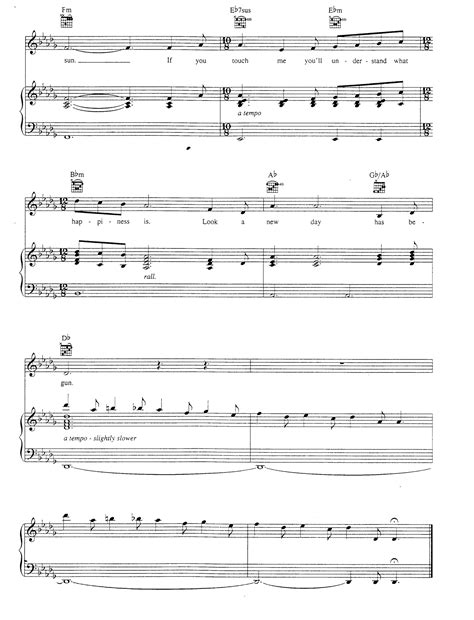 Memory By Unknown Sheet Music Meta Chords