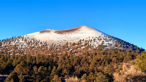 Sunset Crater Volcano National Monument The Winter Beauty Of Sunset