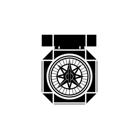 Compasses Icon Stock Vector Illustration Of East Email 105884367