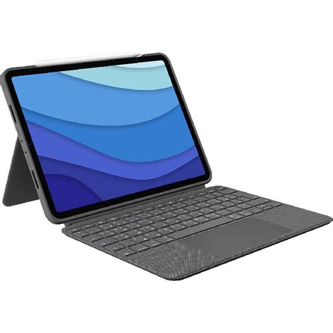 Logitech Combo Touch Tablet Keyboard Case Magnetic Attachment Jarir
