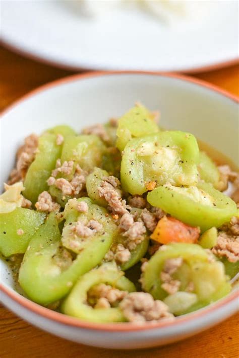 Ginisang Patola Sauteed Sponge Gourd Salu Salo Recipes