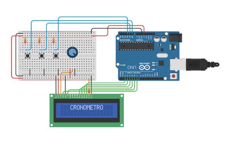 Circuit Design Task 7 Arduino Countdown Timer Tinkercad