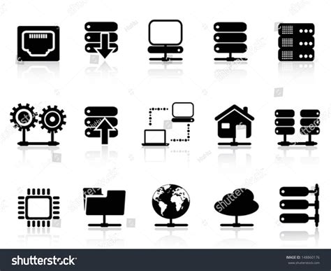 Server Database Icon Stock Vector Royalty Free 148860176 Shutterstock
