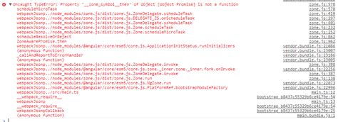Uncaught Typeerror Property Zonesymbolthen Of Object Object Promise Is Not A Function
