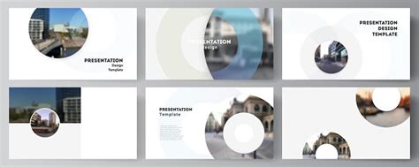 프리젠 테이션의 벡터 레이아웃은 디자인 비즈니스 템플릿 프리젠 테이션 브로셔 커버를위한 다목적 템플릿을 슬라이드합니다 라운드 It 기술에 대한 원 배경 템플릿 최소한의