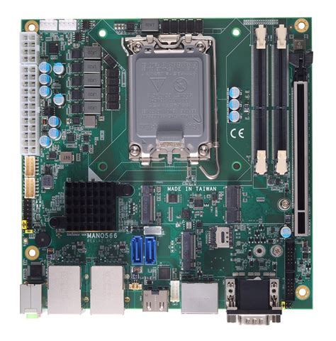 MANO Th Th Th Gen Intel Q E Mini ITX SBC With X PCIex DuroPC Industrial Computers