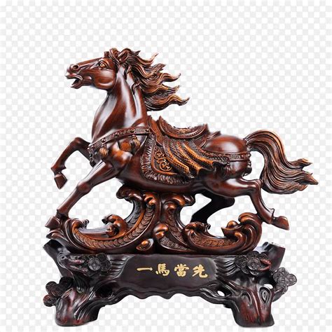 一马当先摆件PNG图片素材下载 图片编号yooraddy 免抠素材网