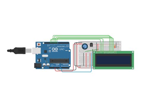 Circuit Design Project9 Sensor Temperatur Lcd Bagus Adhi Kusuma Tinkercad