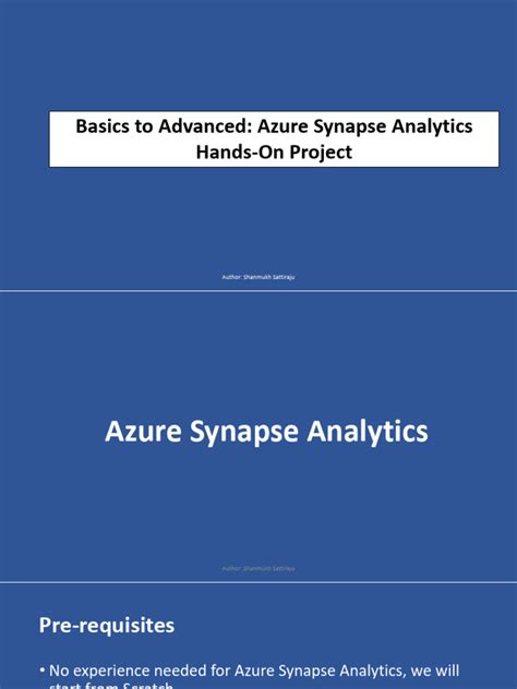 Synapse Project Deck Pdf Apache Spark Apache Hadoop