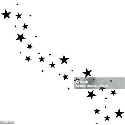 떨어지는 별 별의 흰색 바탕에 고립 된 구름입니다 벡터 일러스트 레이 션 검은색에 대한 스톡 벡터 아트 및 기타 이미지 검은색 구름 꼬리 Istock