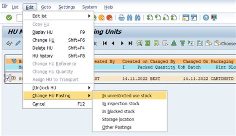 Sap Storage Unit Management And Handling Unit Management