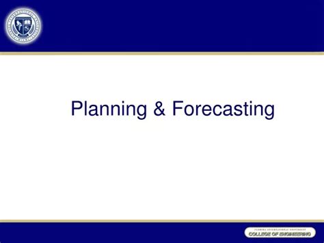 PPT Planning Forecasting PowerPoint Presentation Free Download ID 1203238