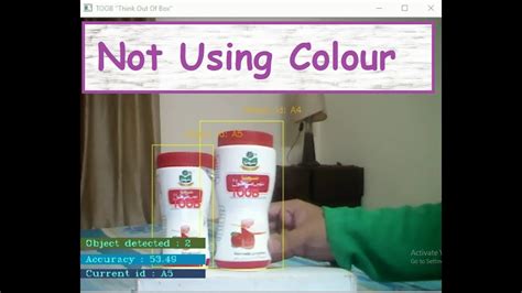 Multiple Object Detection Without Using Color Opencv Python Youtube