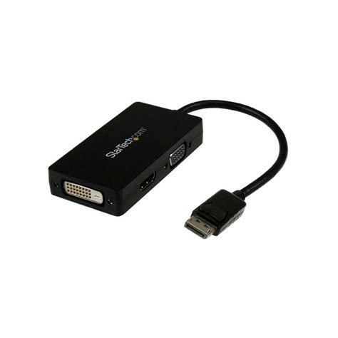 Startech St Dp2vgdvhd Displayport Adapter Dp Stecker Auf Vga Hdmi Dvi D