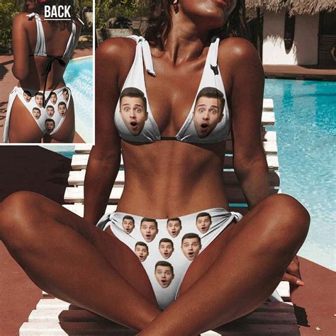Personalized Face Bikini Personalized Bikini With Face Bikini For