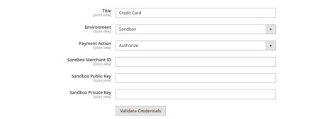 how to configure braintree in magento