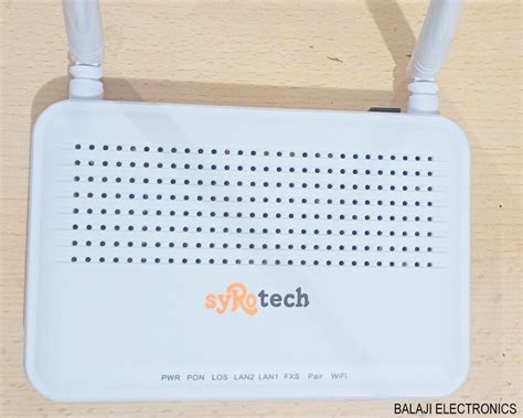 Wireless Or Wi Fi WHITE Syrotech Ftth Modem Model Name Number SY GPON WDONT At Best Price