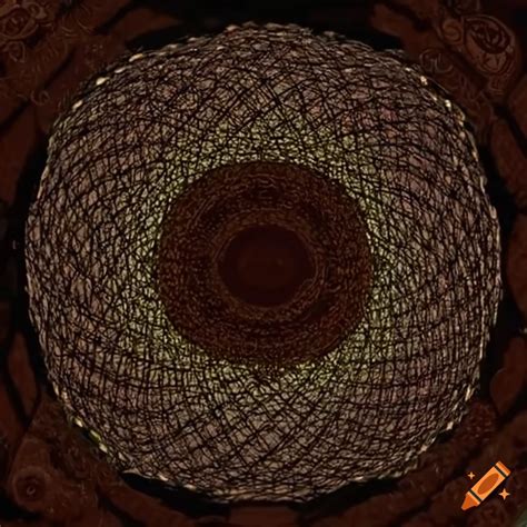 abstract art of complex dynamic networks on craiyon