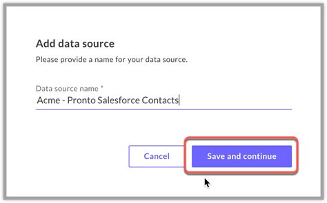 Salesforce Enable Data Pull Pronto Support