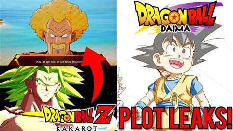 New Dragon Ball Daima Plot Leaks Villains Story Etc Dbz Kakarot Broly Dlc Teased