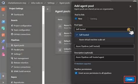 how to create a self hosted agent for azure pipelines 7