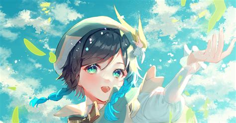 ウェンティ原神 ウェンティ生誕祭2023 はるしおのイラスト Pixiv