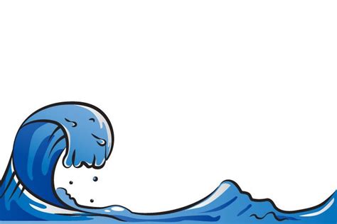 Ocean Surface Wave Design Isolated Gráfico Por Muhammad Rizky Klinsman · Creative Fabrica