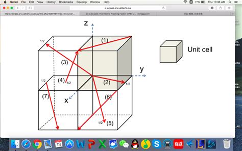 Solved A Calculate The Atomic Packing Factor Apf Of The
