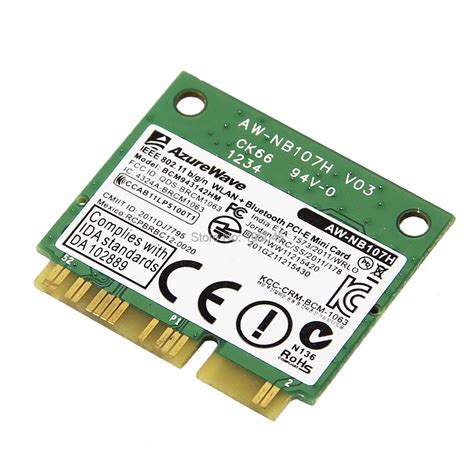 Broadcom BCM943142HM 802.11b / g / n 300 M Wifi inalámbrico + Bluetooth ...