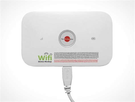 Free Portable WiFi Device Mockup DesignHooks