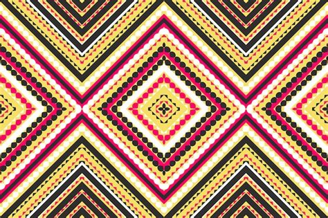 Premium Vector Seamless Design Pattern Traditional Geometric Zigzag