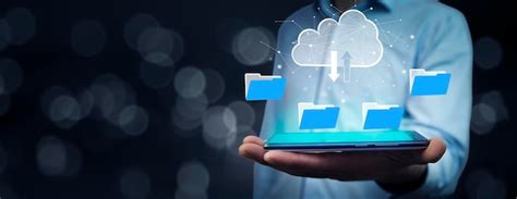 Premium Photo File Transfer Protocol Or Ftp Digital System For Transferring Documents Files