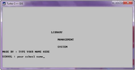 C Library Management System Project And Download Output Class 12th