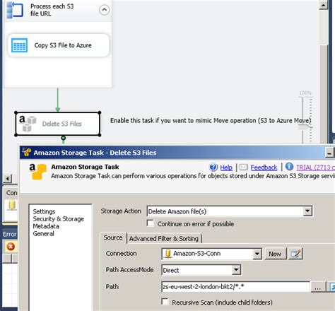 Ssis Copy Amazon S3 Files From Aws To Azure Zappysys Blog
