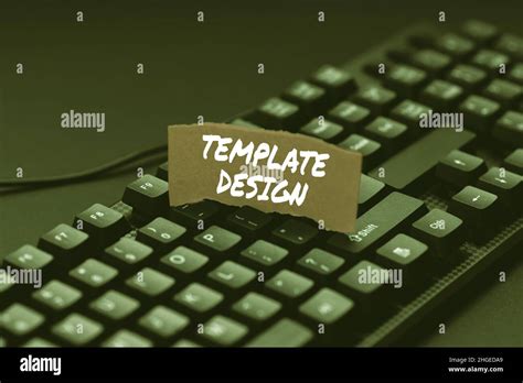 Conceptual Display Template Design Internet Concept An Overall Layout Or Blueprint With A