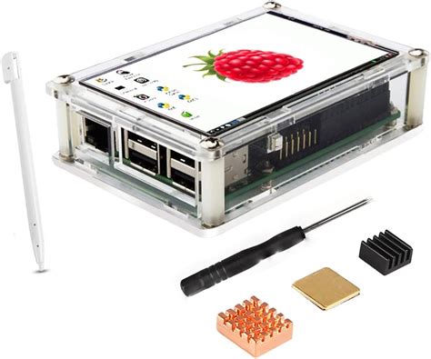 Amazon Com SmartiPi Touch Pro Case For The Official Raspberry Pi 7 Touchscreen Display