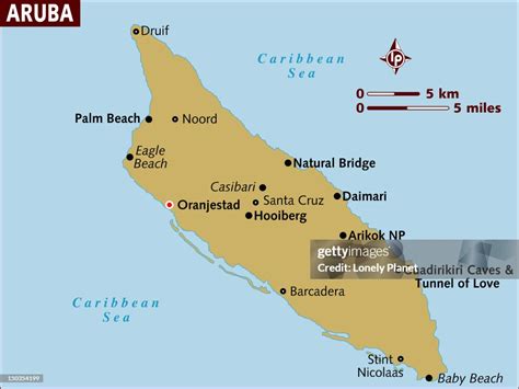 Map Of Aruba High Res Vector Graphic Getty Images
