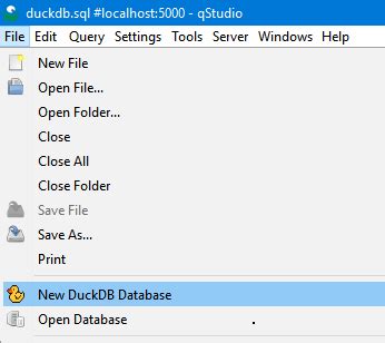 Duckdb Sql Ide Qstudio Help