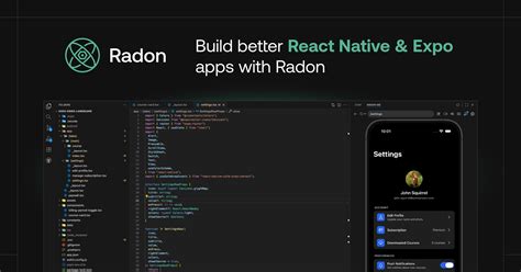 Radon Ide The Best Ide For React Native