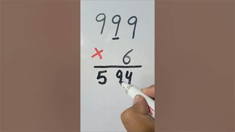 Mental Multiplication Tricks😒 Shortvideo Maths Canyousolve Mathstricks Multiplication Youtube