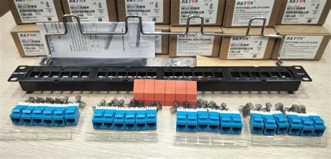 Patch Panel Cat6 UTP 24 cổng BTON ID 70406446 CÔNG TY TNHH CÔNG NGHỆ THƯƠNG MẠI VIỄN