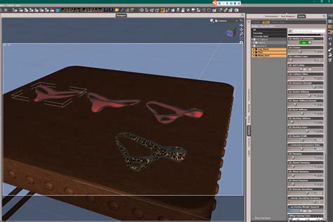 Panty Drop Or How To Use DForce To Place A Folded Pair Of Panties On A Table Free Daz D Models