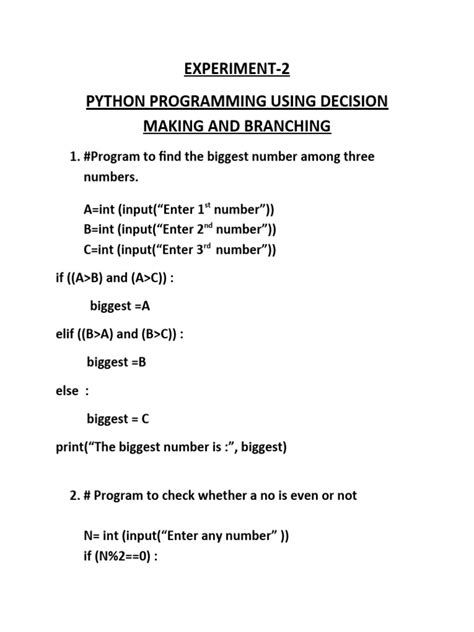 Python Lab Expt 2 Pdf Python Lab Expt 2 Pdf