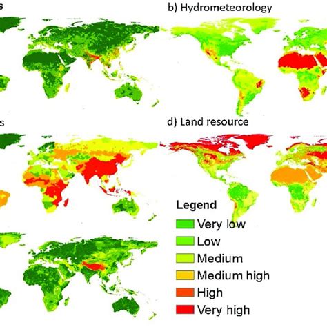 Distribution Of Eco Environmental Vulnerability With Lulc Download Scientific Diagram