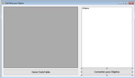 C Convertendo Um Datatable Para Lista De Objetos